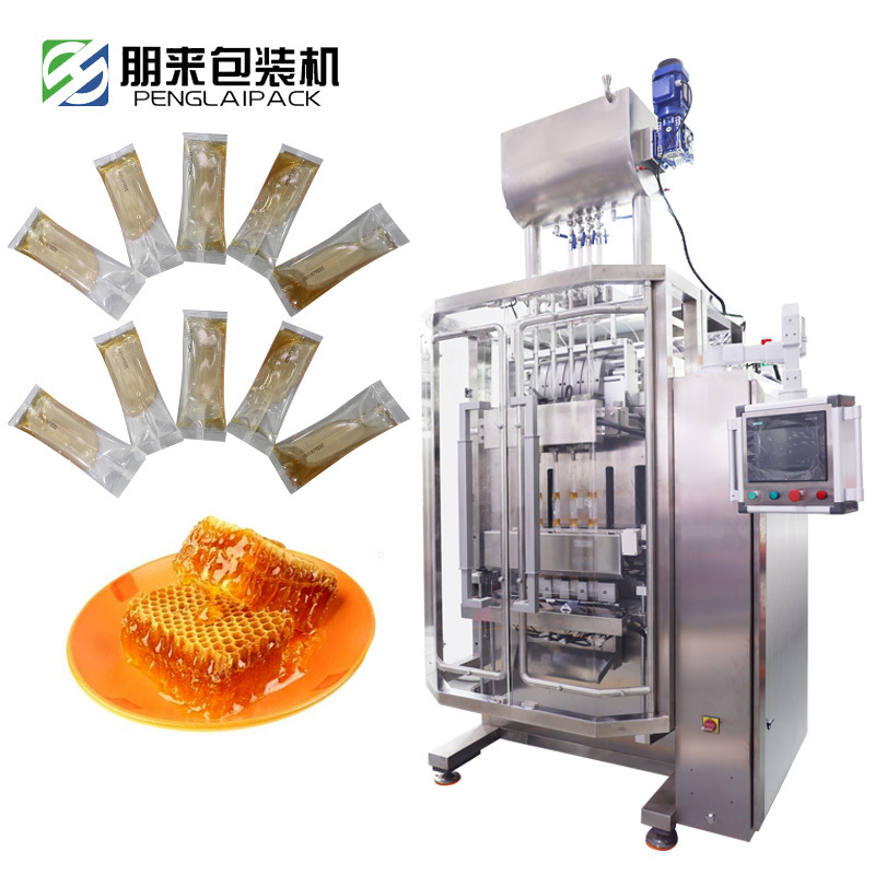 Pnuematic Cooking Oil Sachet Packaging Machine Gel Ice Pack Filling Sealing